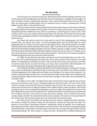 The safe house | DOCX