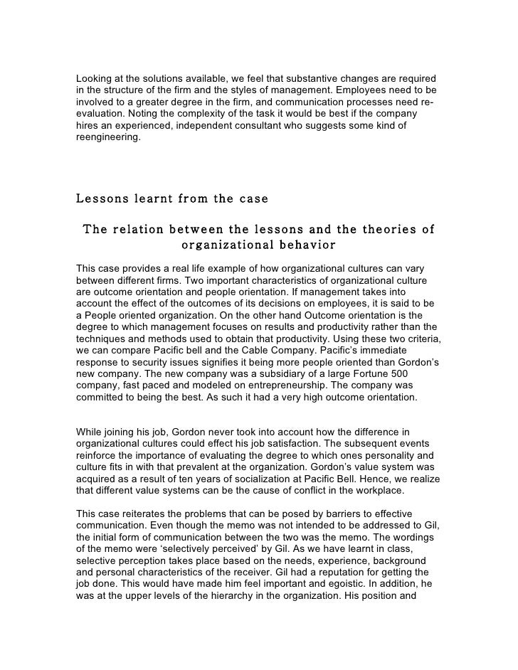 Security Memo Sample