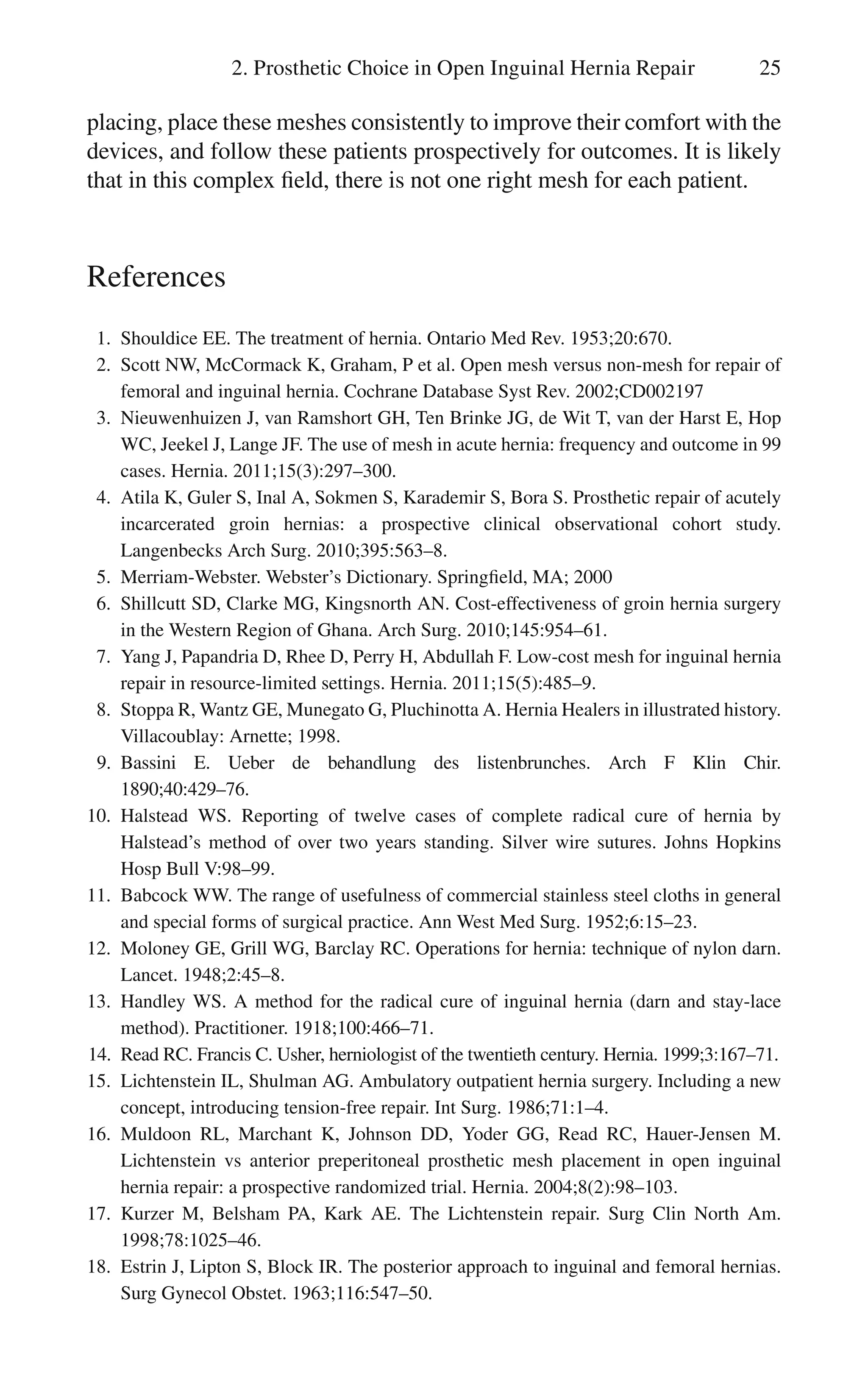 The sages manual of hernia repair | PDF