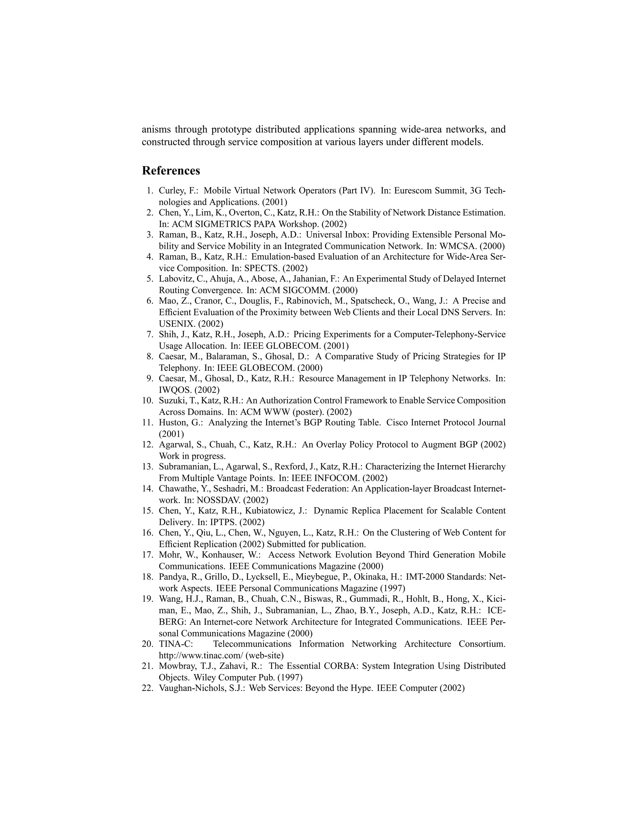 The SAHARA Model for Service Composition Across Multiple Providers (2002) | PDF