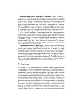 The SAHARA Model for Service Composition Across Multiple Providers (2002) | PDF