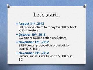 The sahara scam | PPTX