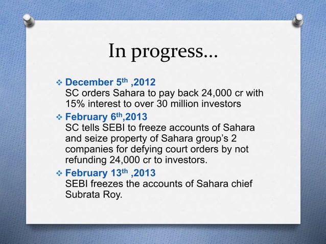 The sahara scam | PPTX
