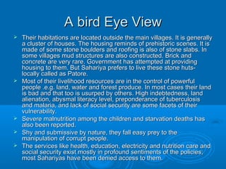 The sahariya tribe | PPT