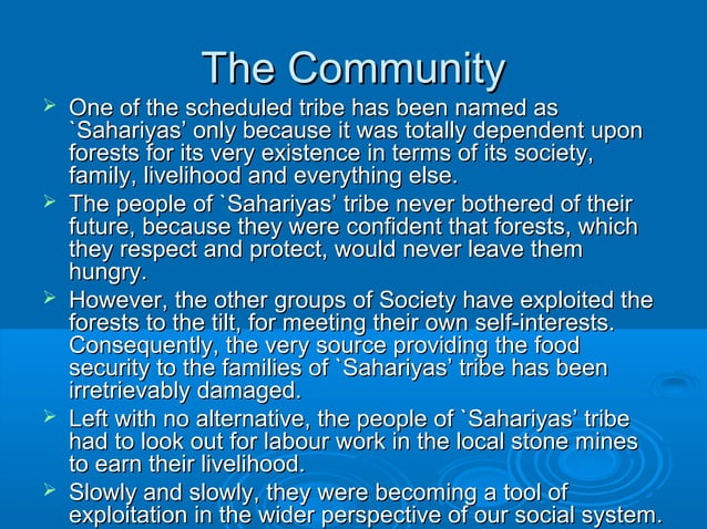 The sahariya tribe | PPT | Hinduism | Religion & Spirituality