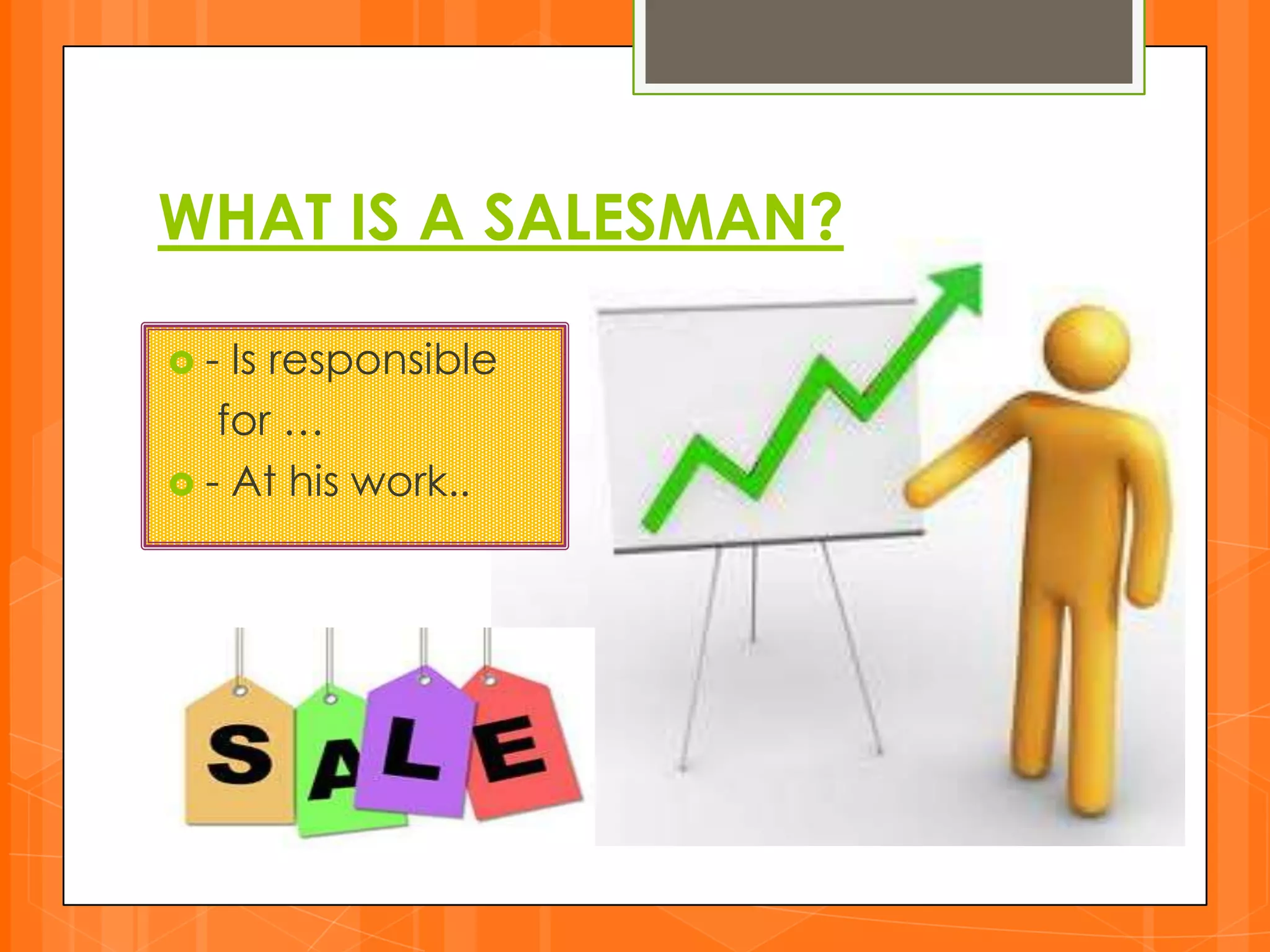 The salesmen | PPTX