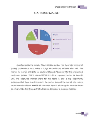 The Sales Plan (AMBER - Cherry Mobile Phone Unit) | PDF