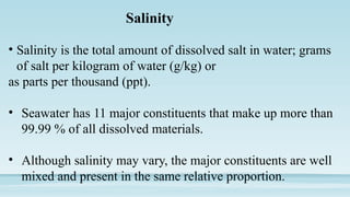 THE SALINITY OF OCEAN (anthony rep.).pptx
