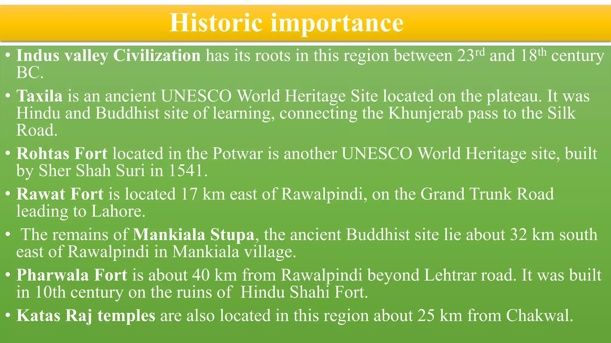 The Salt range and Potwar Plateau | PPTX