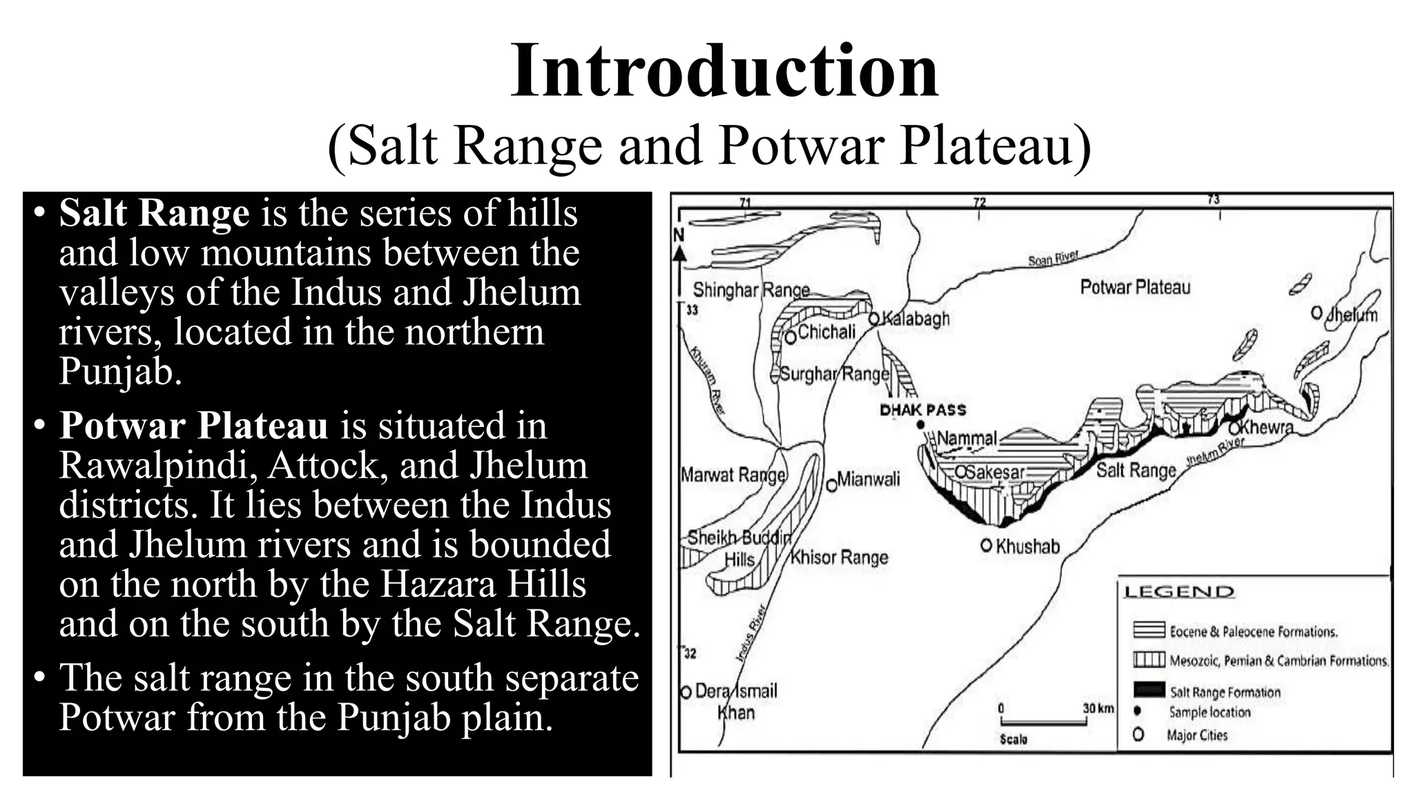 The Salt range and Potwar Plateau | PPTX | Asia Travel | Travel Locations