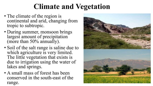 The Salt range and Potwar Plateau | PPTX | Asia Travel | Travel Locations