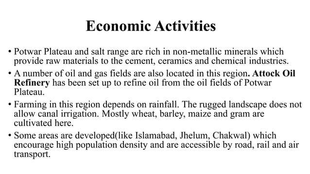 The Salt range and Potwar Plateau | PPTX | Asia Travel | Travel Locations