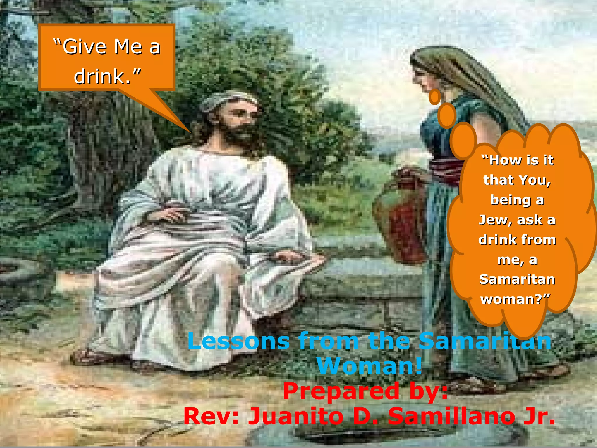 The samaritan woman | PPT