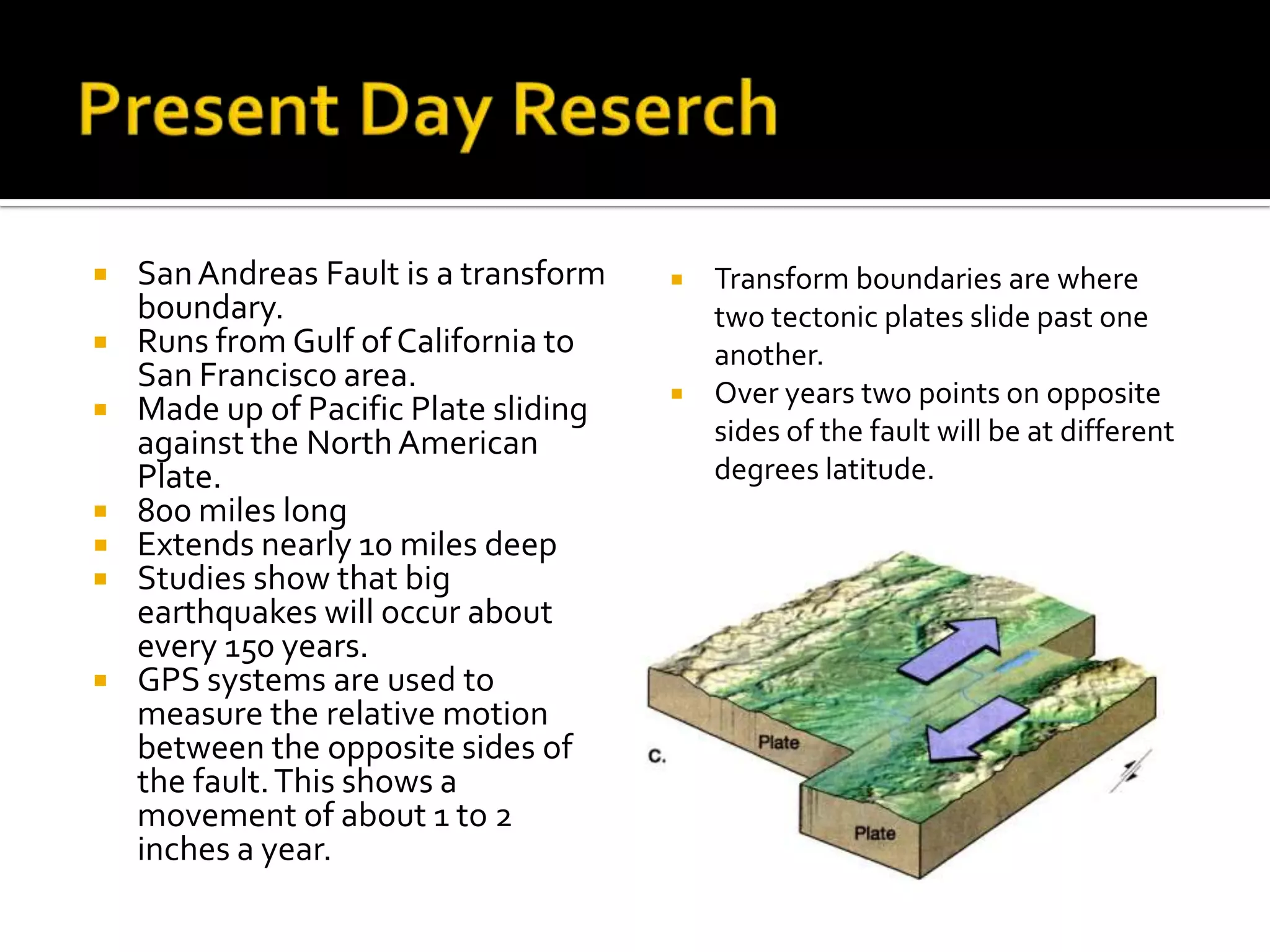 The san andreas fault | PPTX