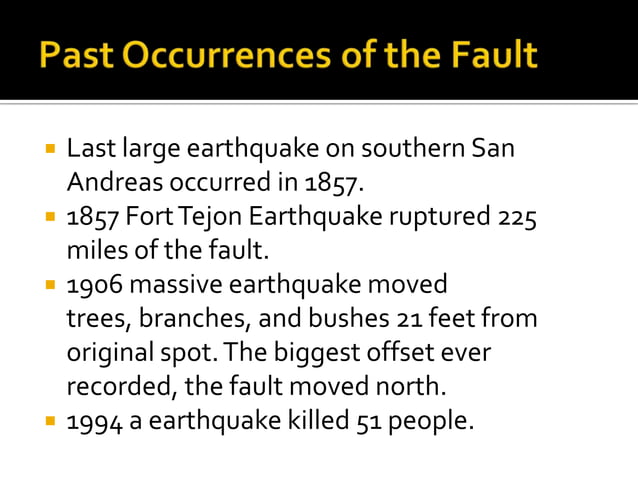 The san andreas fault | PPTX