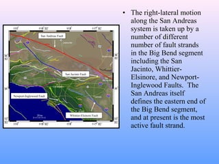 The san andreas fault system | PPT