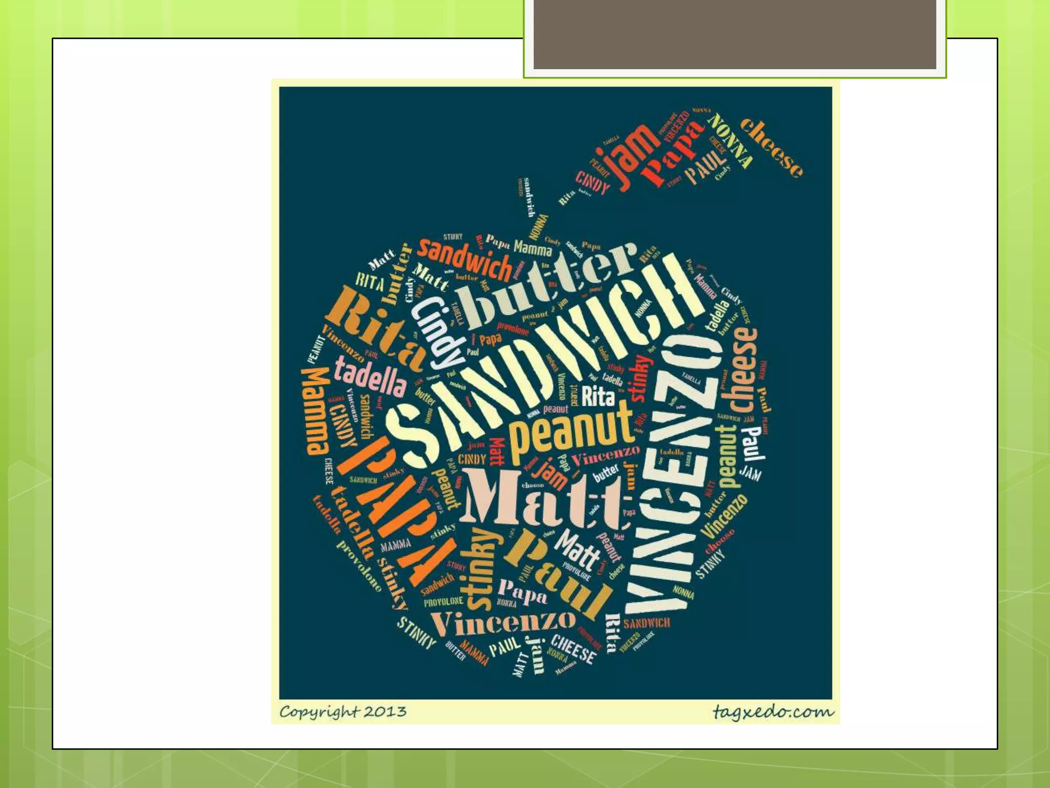 The sandwich poems | PPTX