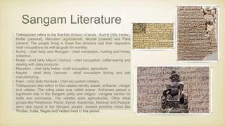 The Sangam Age | PPTX