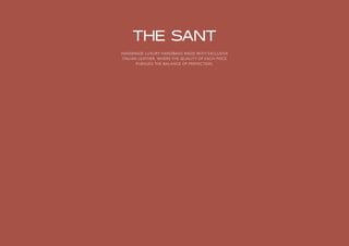 The sant brand dossier | PPT