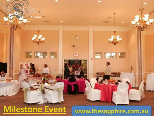 The sapphire Function Centre- Events Planner | PPTX