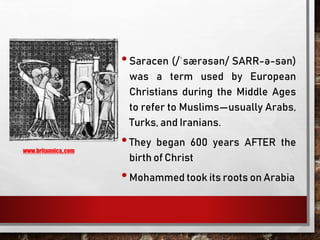 THE SARACEANS' EDUCATION.pptx