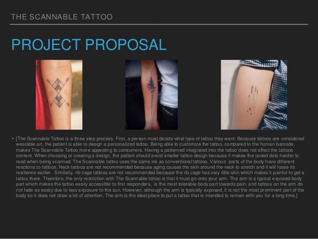 Digital Scannable Tattoos