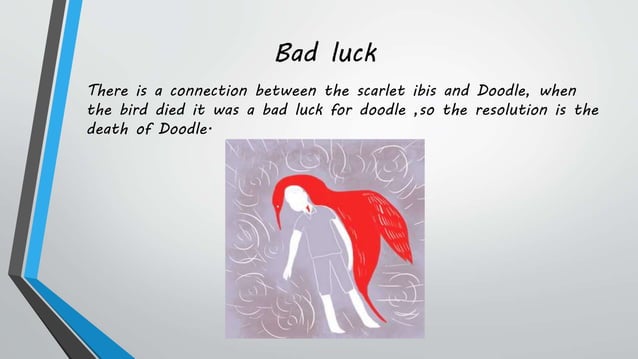 The scarlet ibis: Plot | PPT