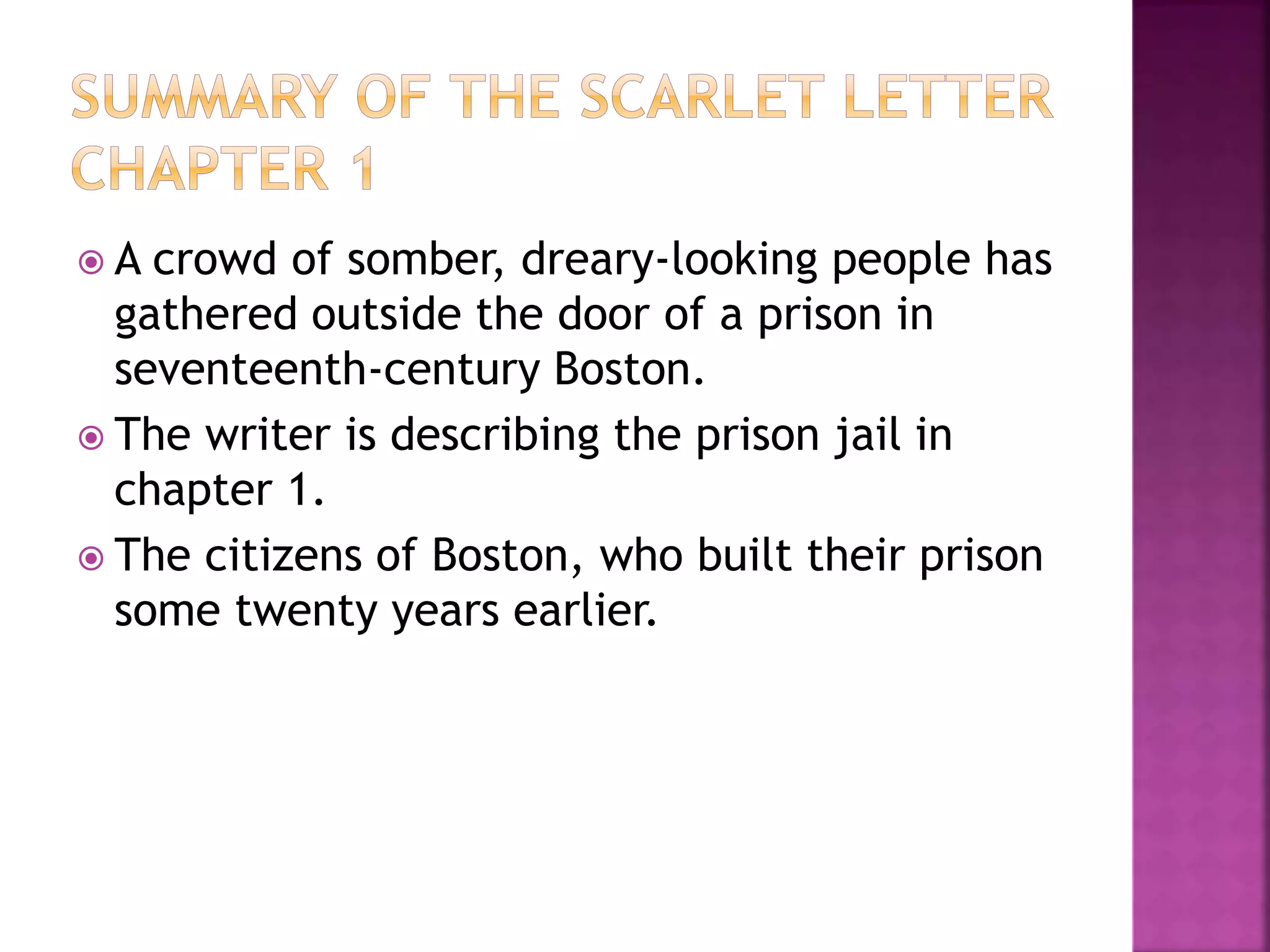 The scarlet letter | PPT