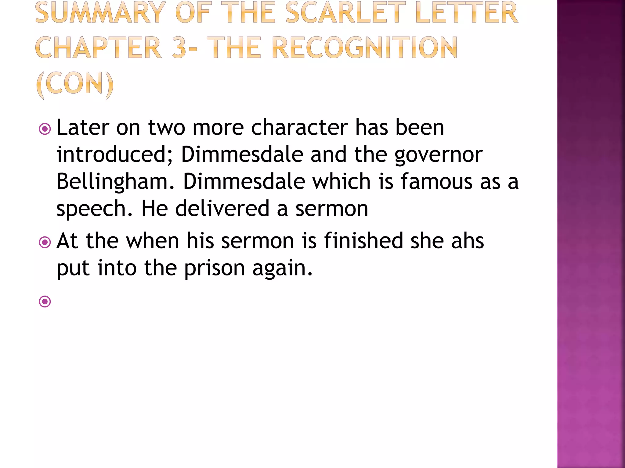The scarlet letter | PPT