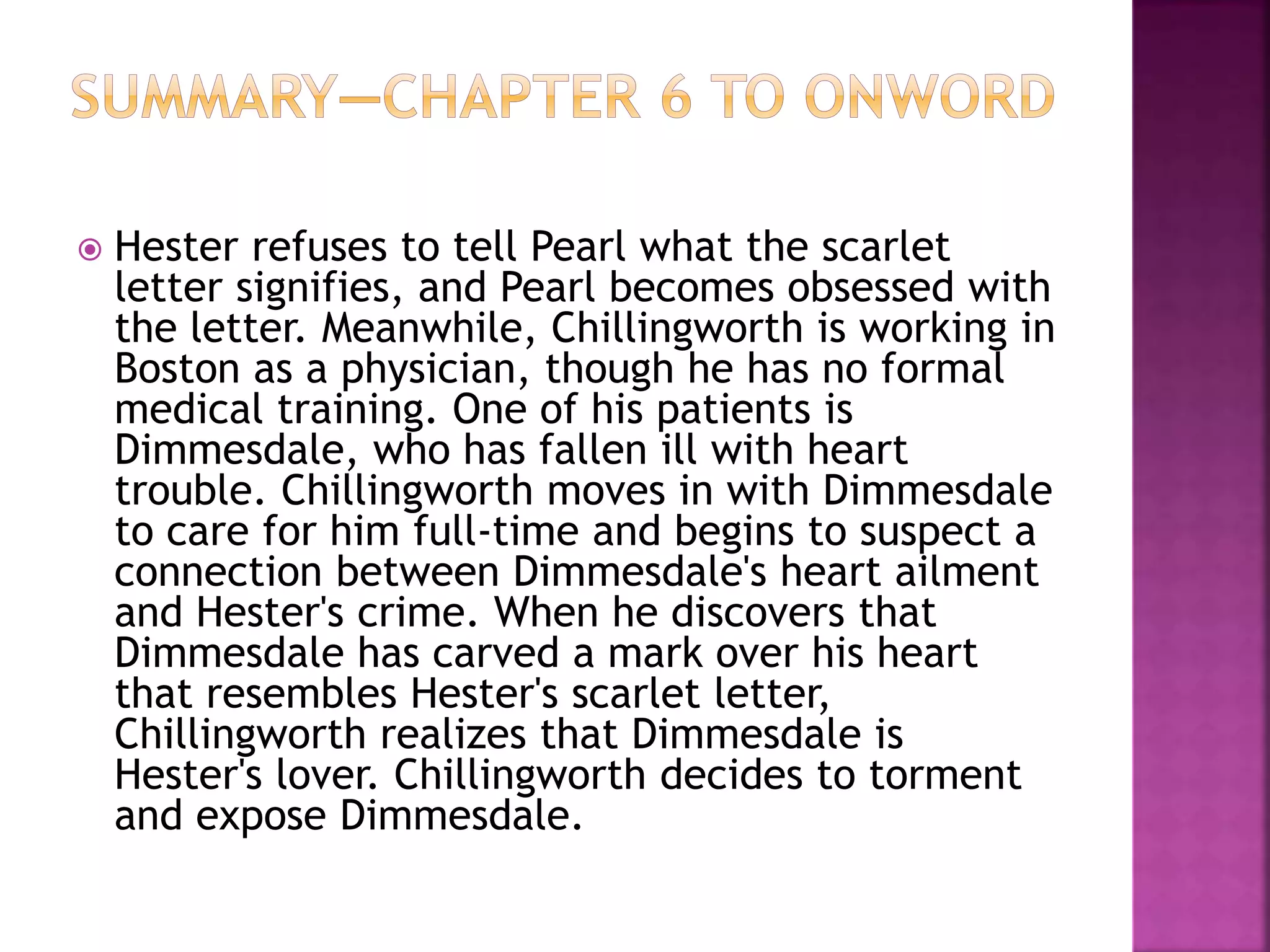 The scarlet letter | PPT