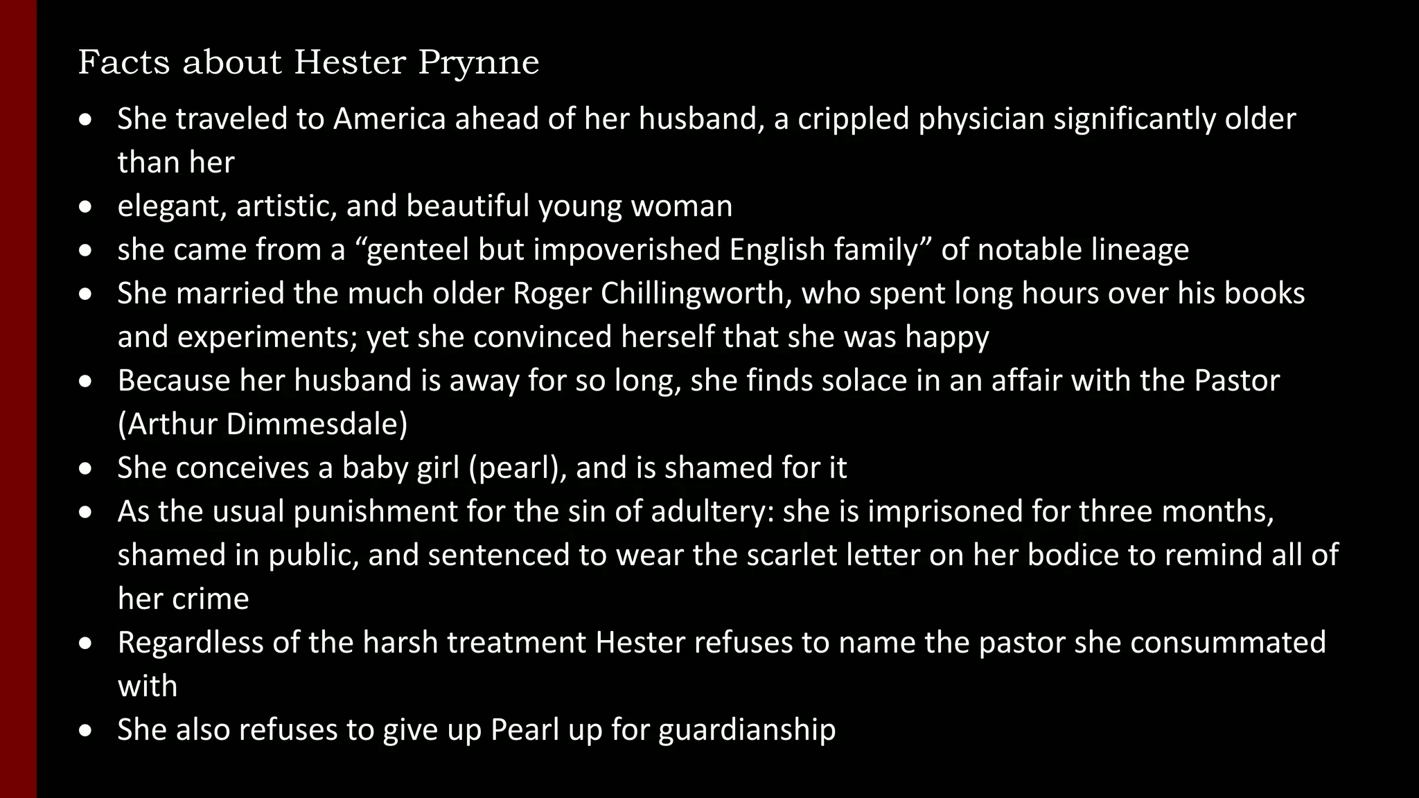 The scarlet letter | PPT