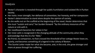 The scarlet letter | PPT