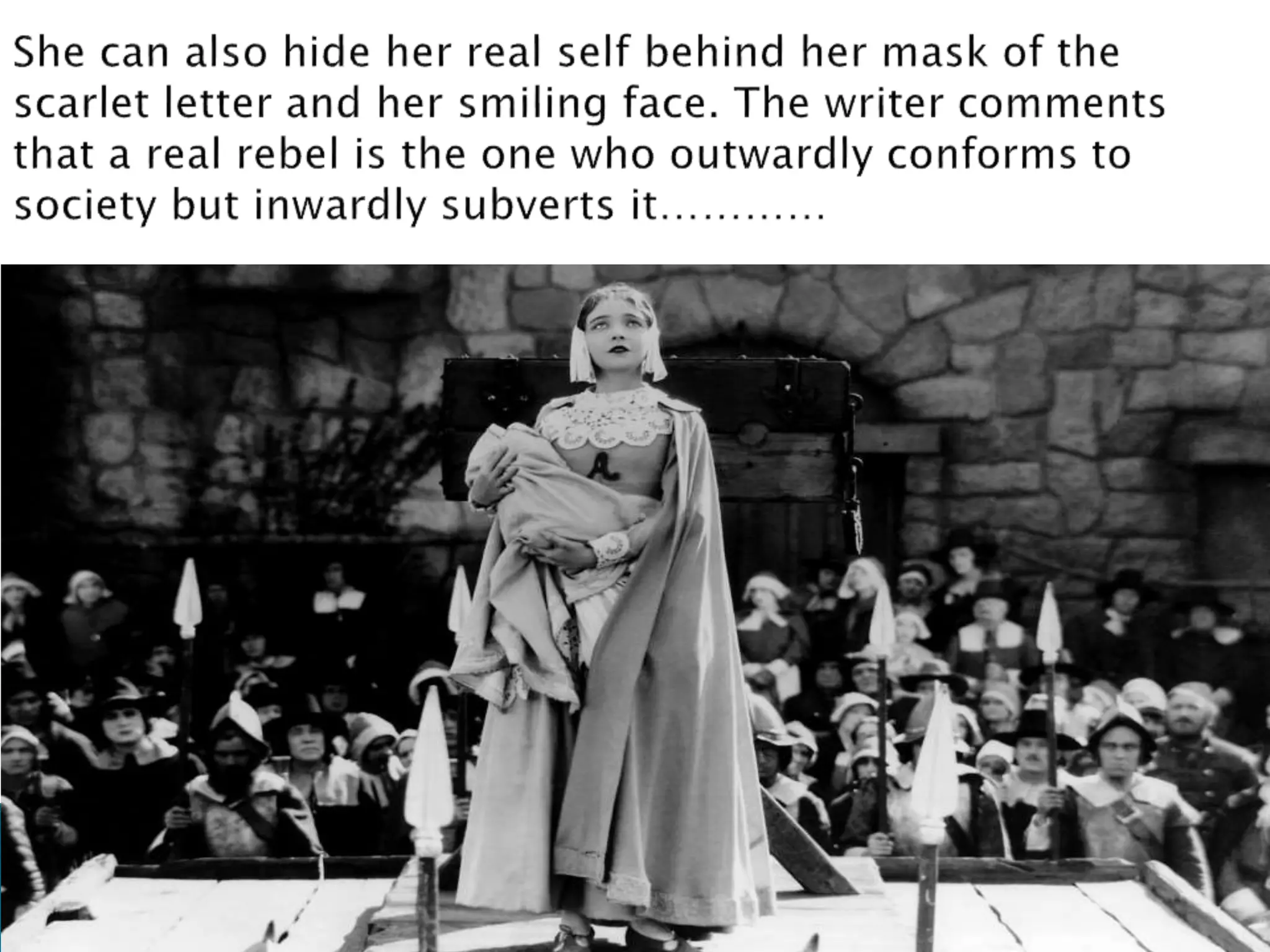 The scarlet letter (characterization) | PPT