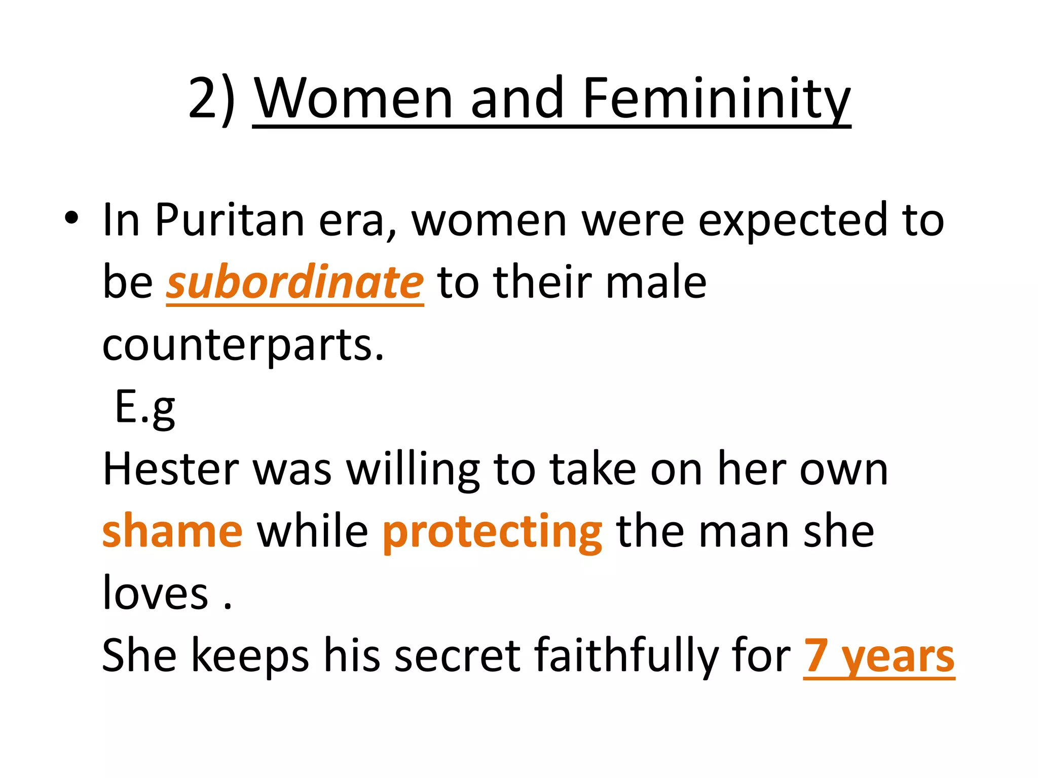 The scarlet letter (themes & symbols) | PPTX