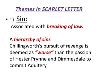 The Scarlet Letter Symbolism