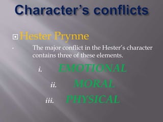 The scarlet letter(conflicts) | PPTX | Christianity | Religion ...