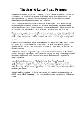The Scarlet Letter Essay Prompts.pdf