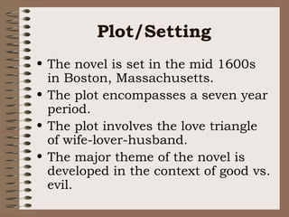 The scarlet letter (language arts) | PPT