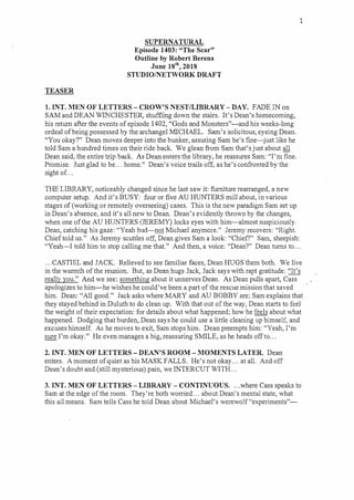 The Scar Network draft | PDF