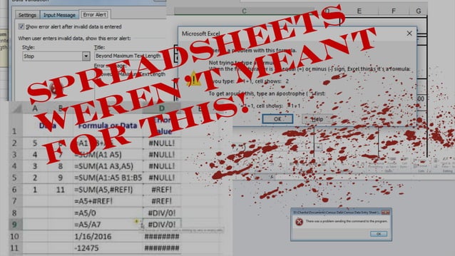 The Scary Truth of Spreadsheets | PPT