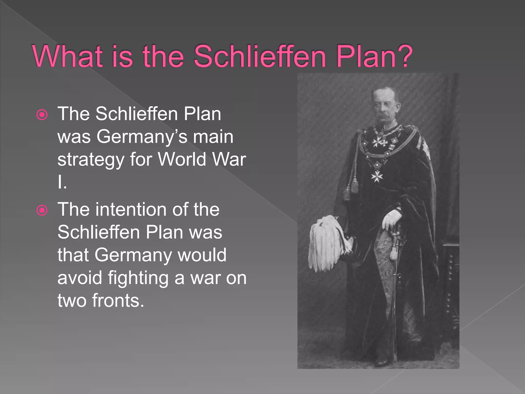 The schlieffen plan | PPTX