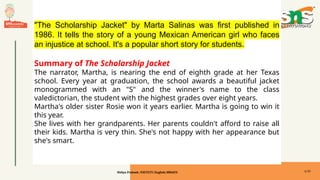 The scholarship Jacket.pptxCCCCCCCCCCCCC | PPTX