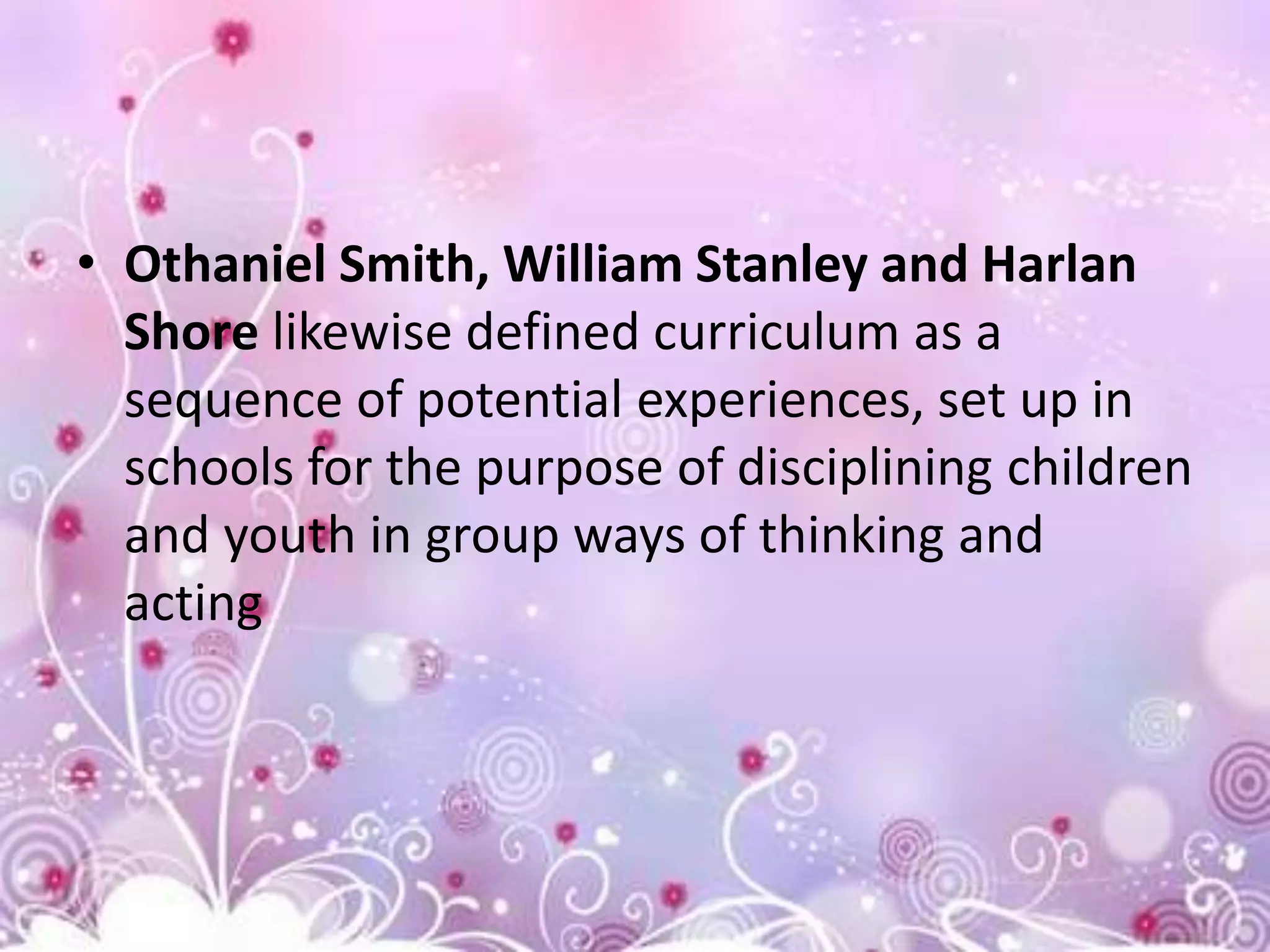 The School Curriculum | PPTX