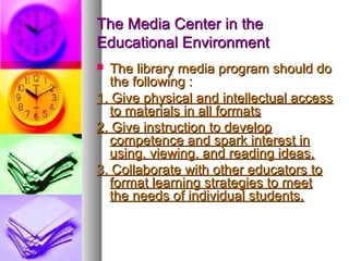 The school library media center in today's world powerpoint | PPT