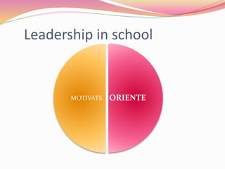 The school management and educational leadership | PPTX