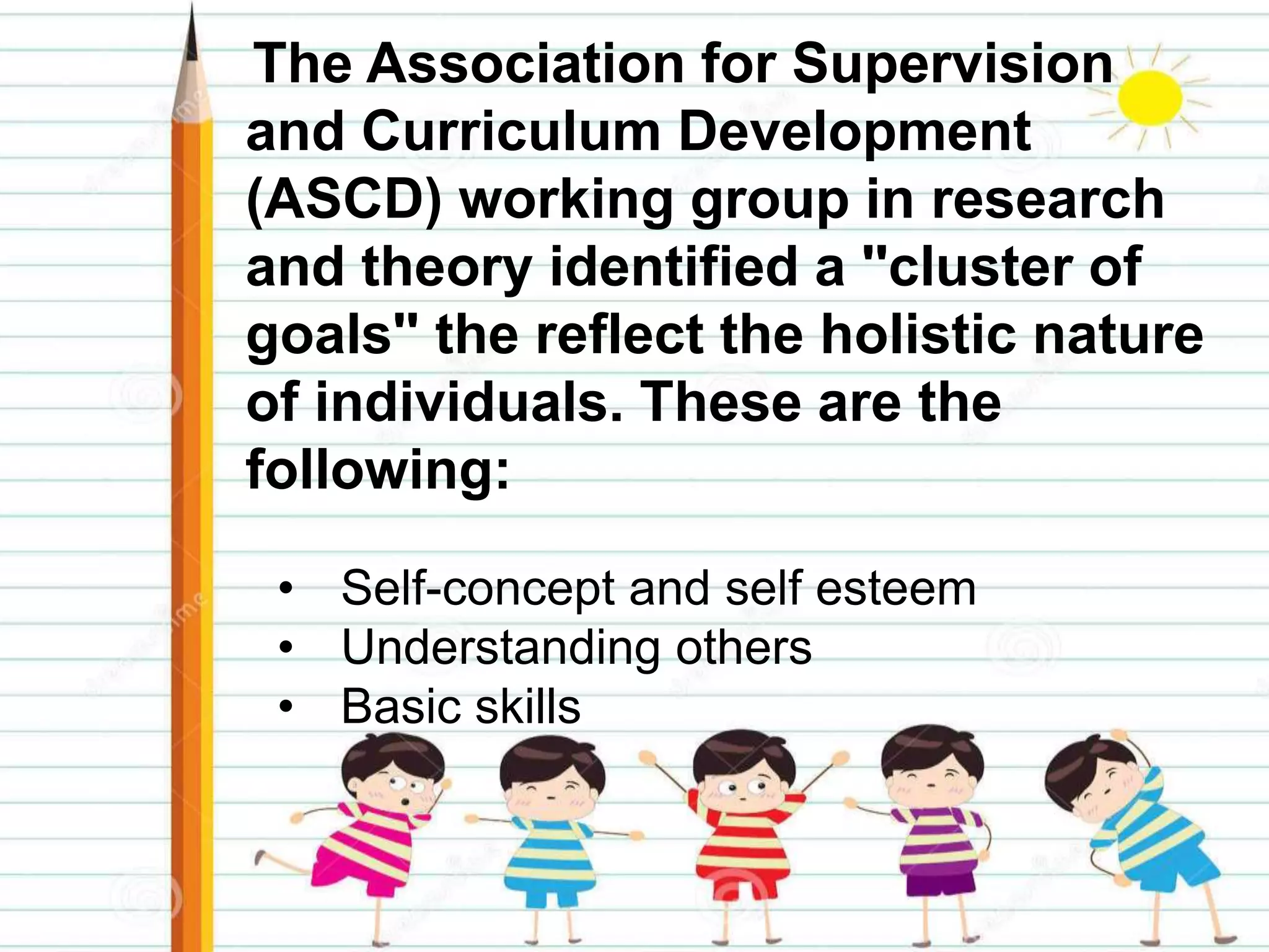 The school purposes in curriculum development | PPTX