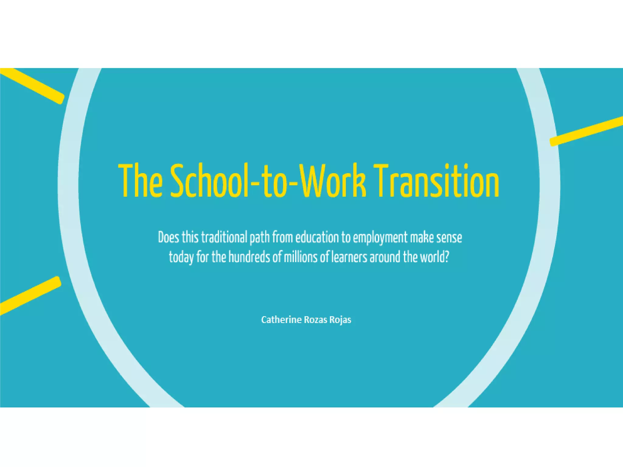 The school to work transition | PDF