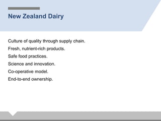 The science and quality of new zealand dairy | PDF
