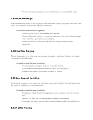 The Science Behind AI-Powered Microlearning in Pharma Training ...