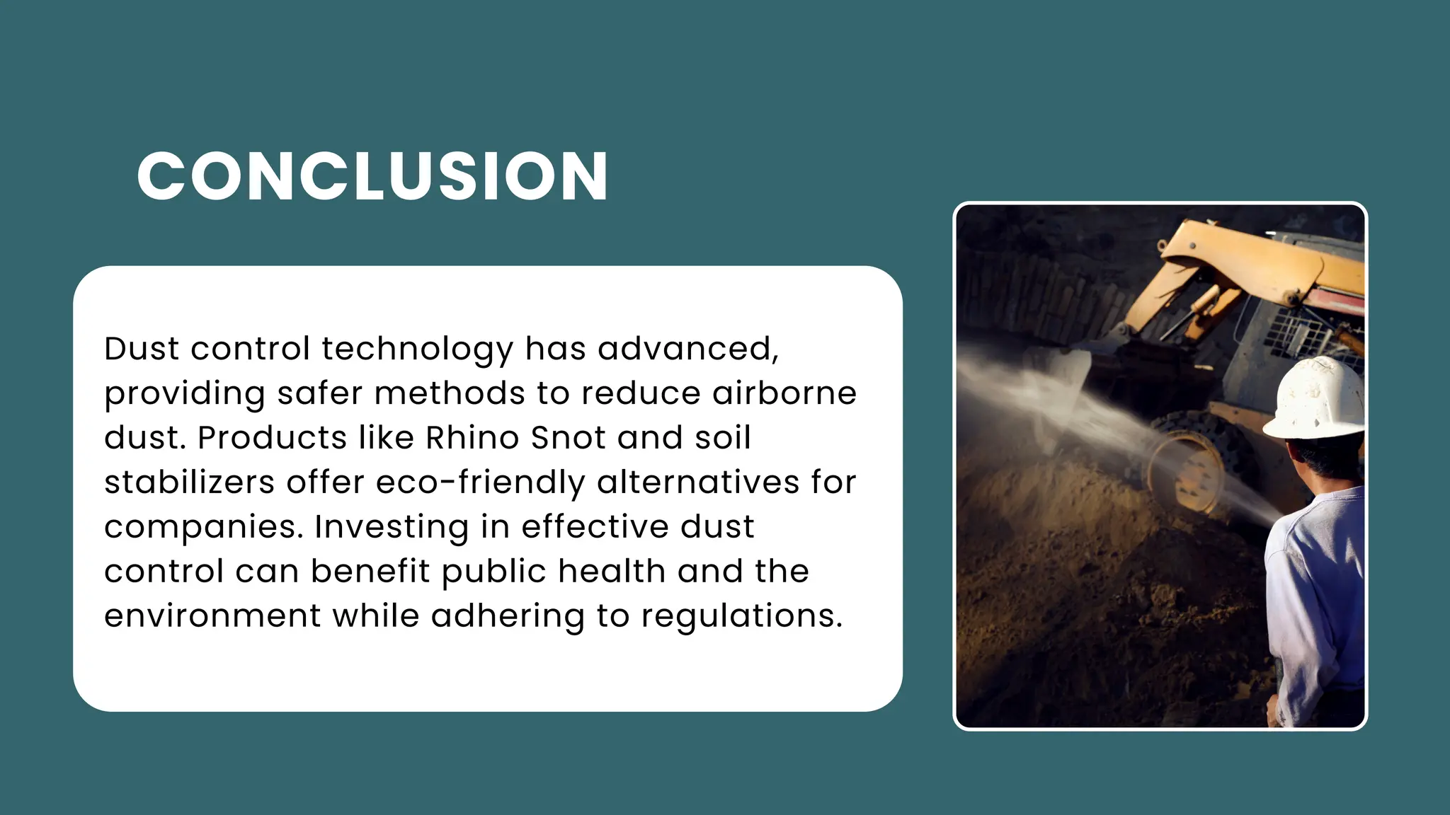 The Science Behind Dust Control How Modern Products Improve Air Quality | PDF